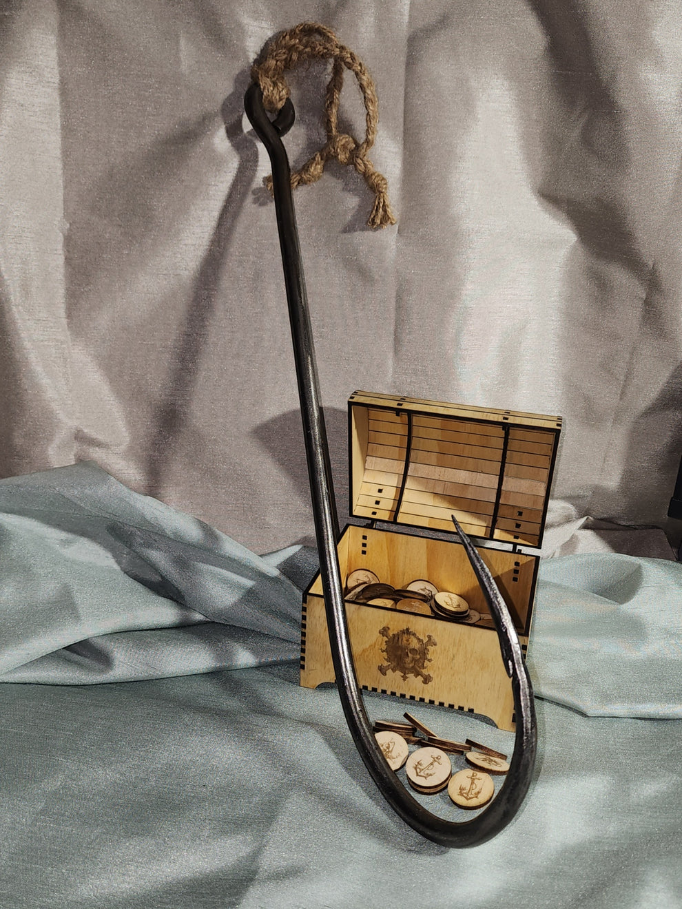 Massive Novelty Fishing Hook – Black Magic Forge